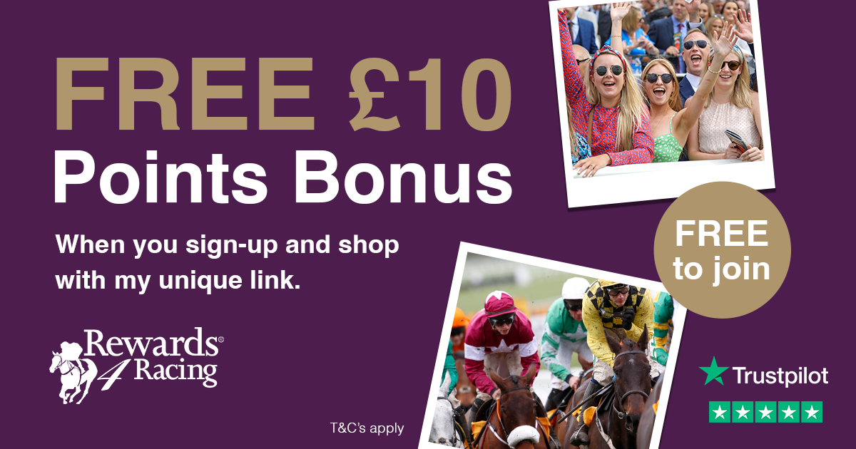 Sign In/Join Now for your loyalty to be rewarded with Rewards4Racing